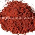 Pigments naturels minéraux Ocre rouge de Puisaye, pour teinter enduits ...