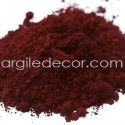 Pigments naturels minéraux rouge van dyck, pour teinter enduits ...