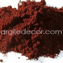 Pigments naturels minéraux rouge vif madras, pour teinter enduits ...