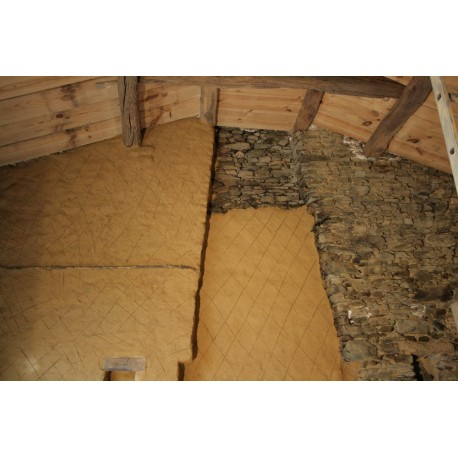 Torchis d'argile Argilus, applicable en forte épaisseur sur murs ...